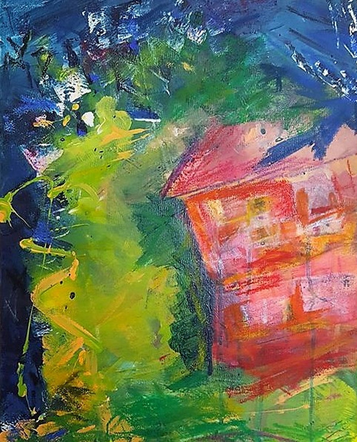 Modern Autism Art, Colourful Wall Decor, Abstract Painting, Handmade ...