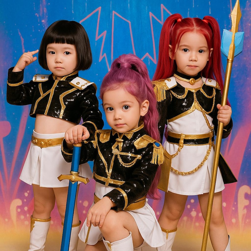 Huntrix kids cosplay - Etsy.de