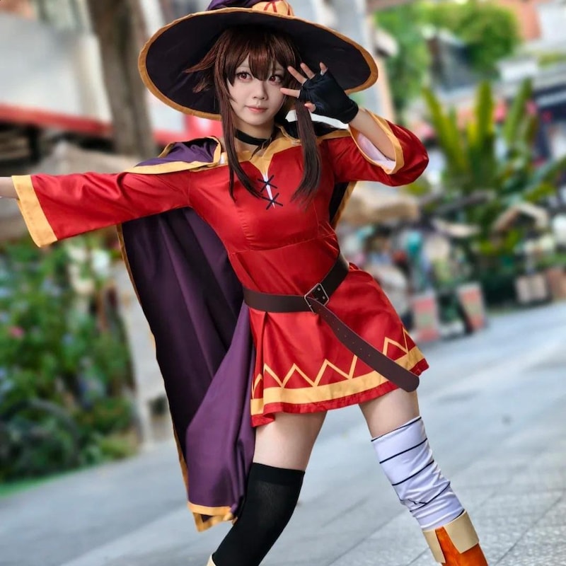 Megumin Cosplay Costume - Etsy