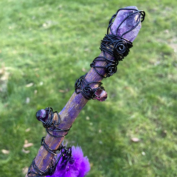 Purple Wand - Etsy