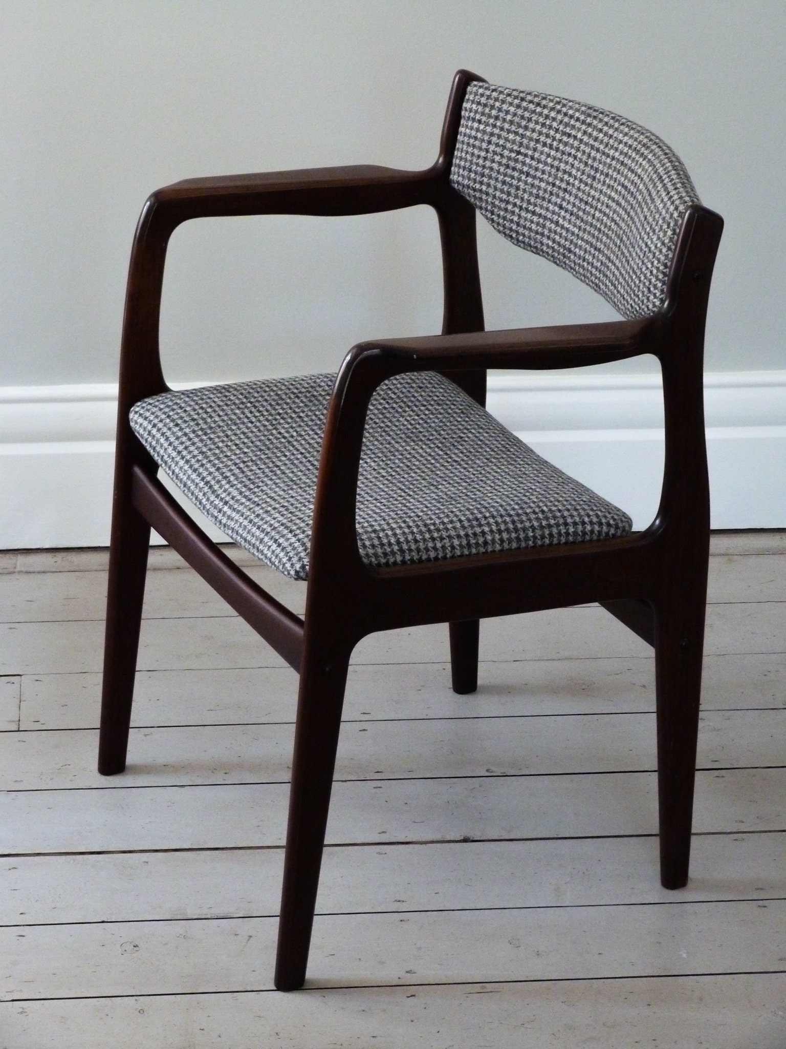 Vintage Tweed Office Chair / Desk Chair - Etsy UK