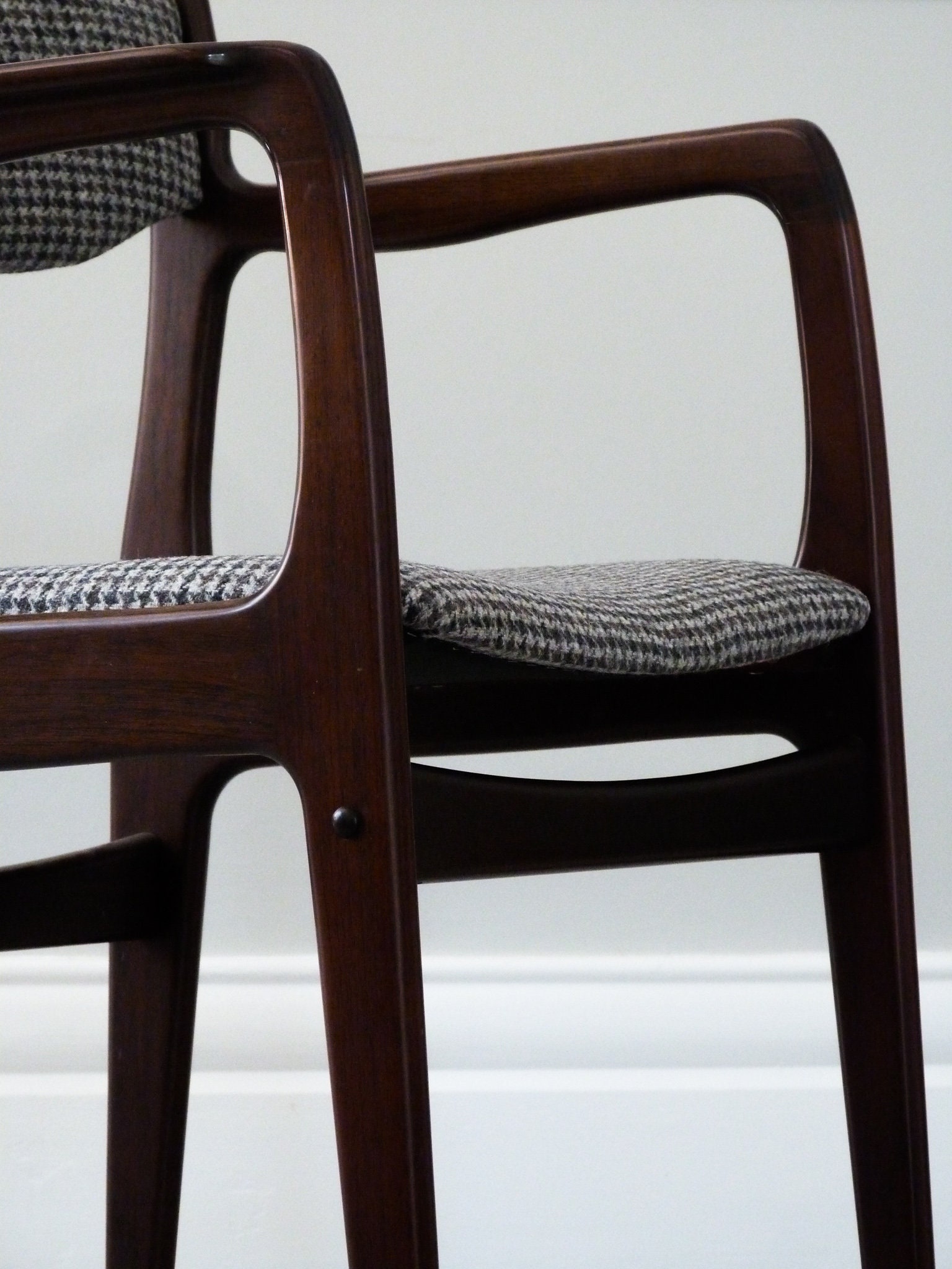 Vintage Tweed Office Chair / Desk Chair - Etsy UK