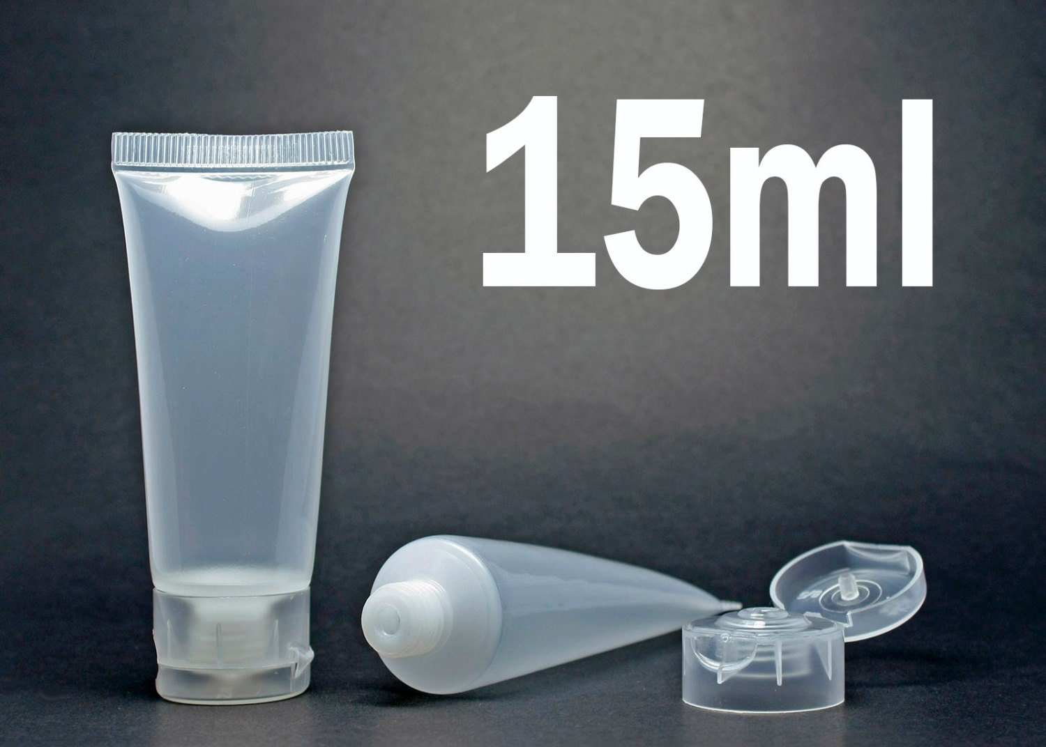 Empty Tubes Clear Cosmetic Cream Lotion Containers 15ml - Etsy