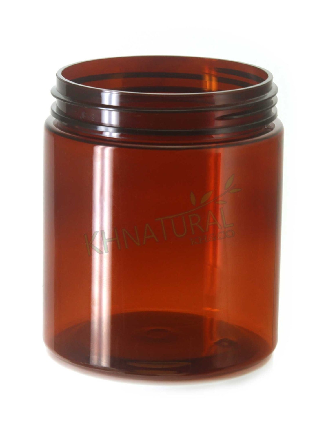 Pack of 4 250ml / 8.5oz Amber PET Jars With Plastic or Metal - Etsy
