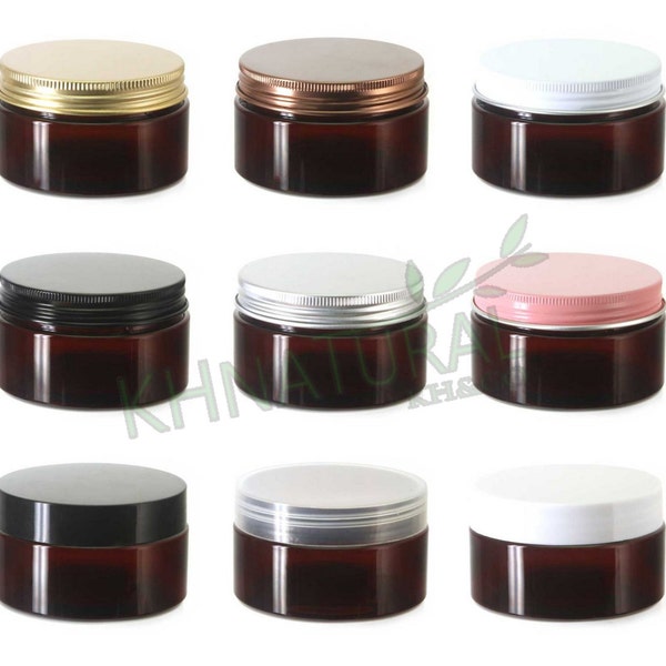 Amber Glass Jars 3 Oz - Etsy