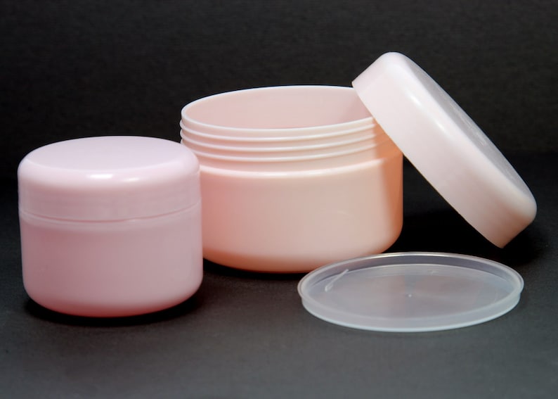 Empty Cosmetic Jar Containers Cream Lotion Bottle Pink 50 / - Etsy