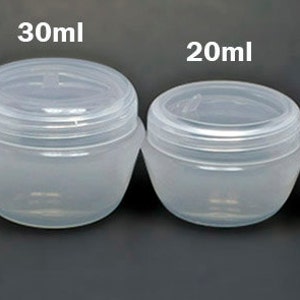 10 X Empty Cosmetic Cream Containers Jar Pot Bottle Makeup Lotion - Etsy
