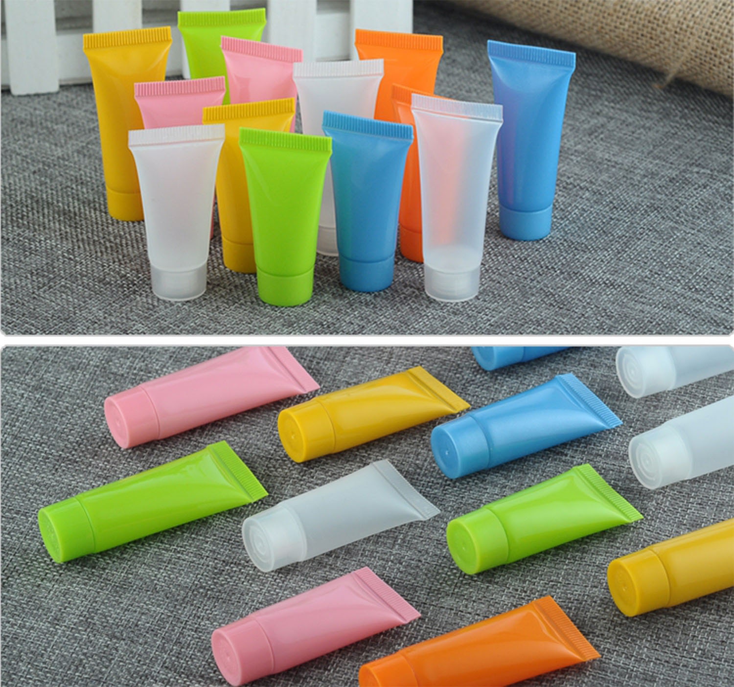 Colorful Empty Cream Tubes Containers Travel 5ml 10ml | Etsy