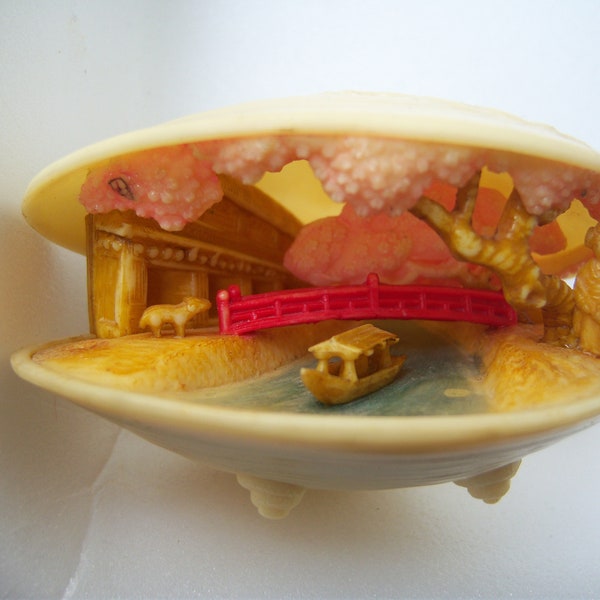 Asian Shell Art - Etsy