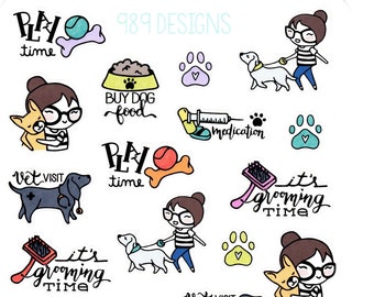 Pet Care Stickers - Etsy