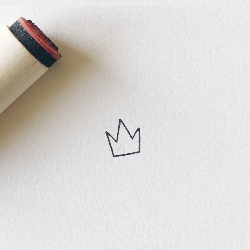 Crown Stamp - Etsy