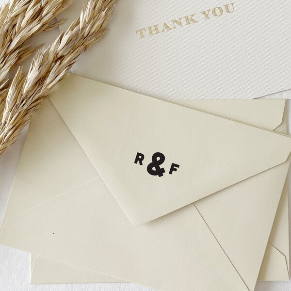 Large Initial Stamp - Etsy