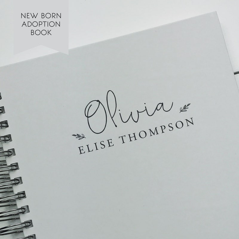 Adoption Book - Etsy