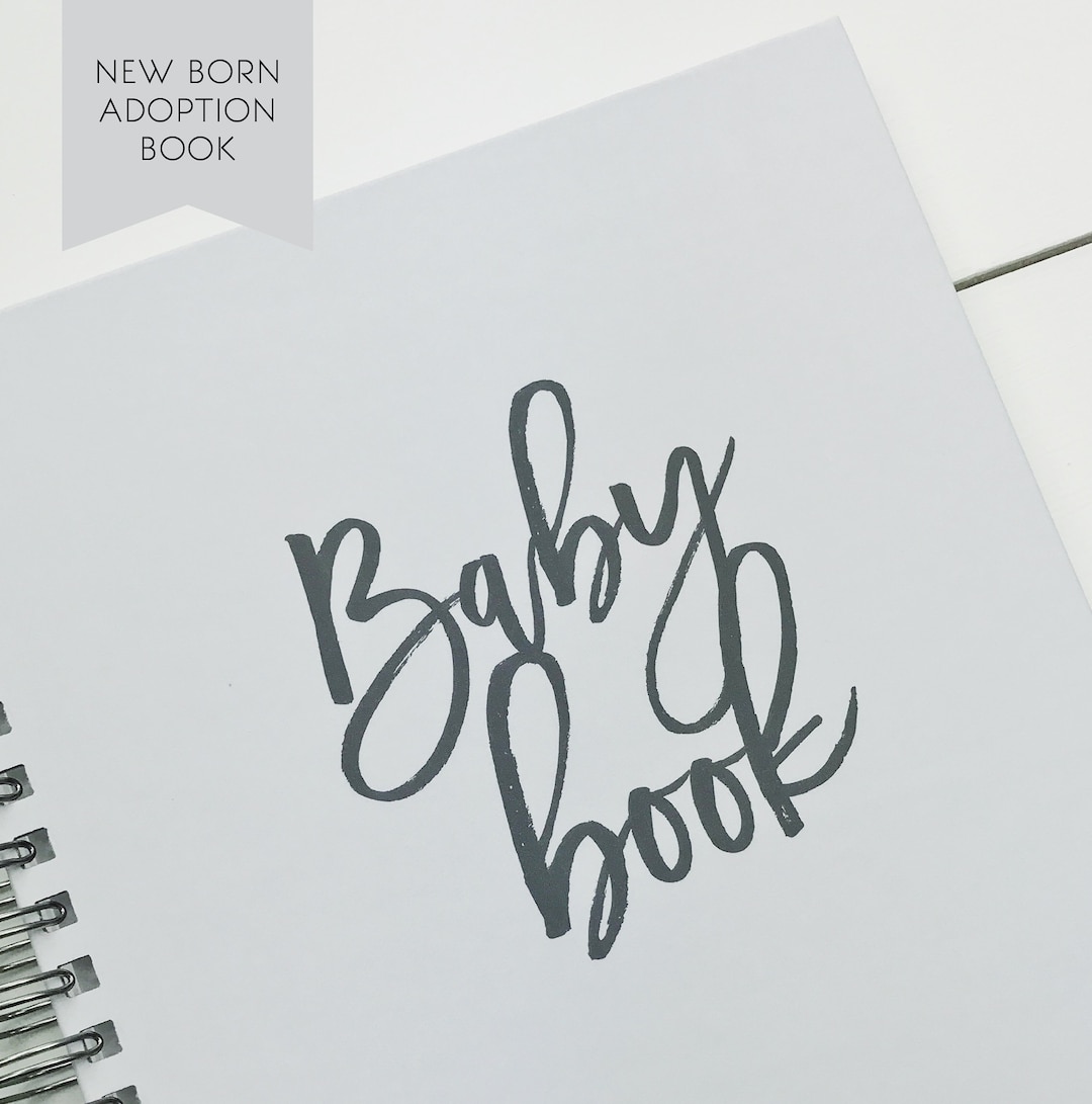 PERSONALIZED Adoption Baby Book. Personalized Adoption Memory Book ...