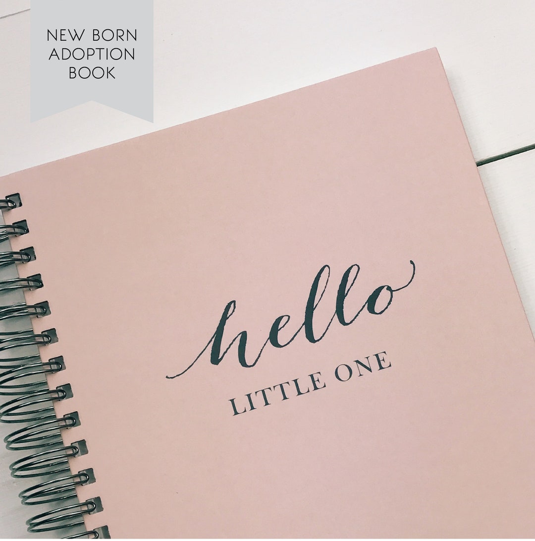 PERSONALIZED Adoption Memory Book. Baby Book for Adoption. Custom Baby ...