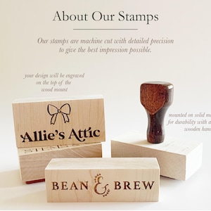 Custom Coffee Sleeve Stamp: Your Logo Branding Tool - Etsy