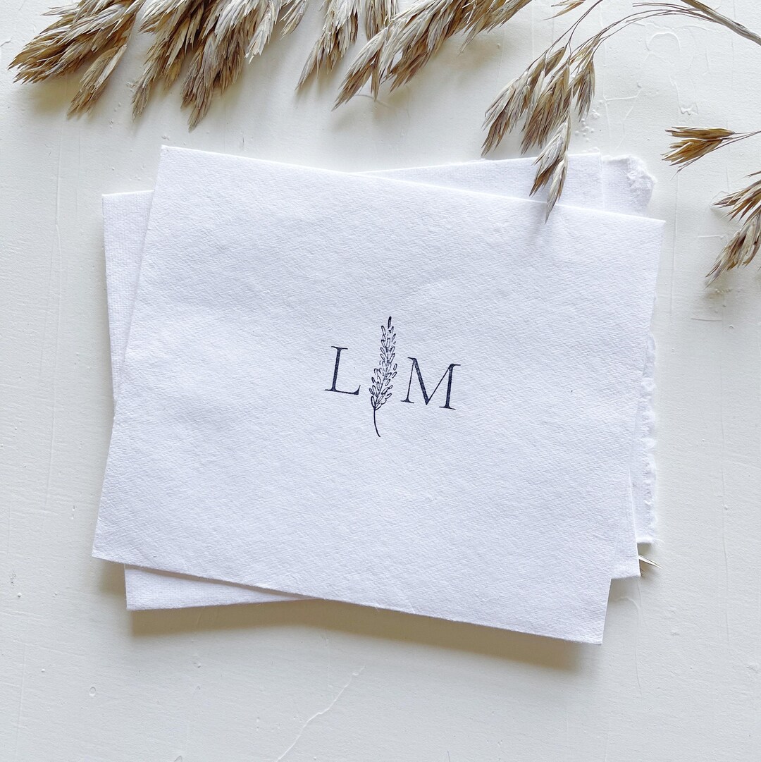 Custom Rubber Envelope Stamp for Wedding Stationery. - Etsy