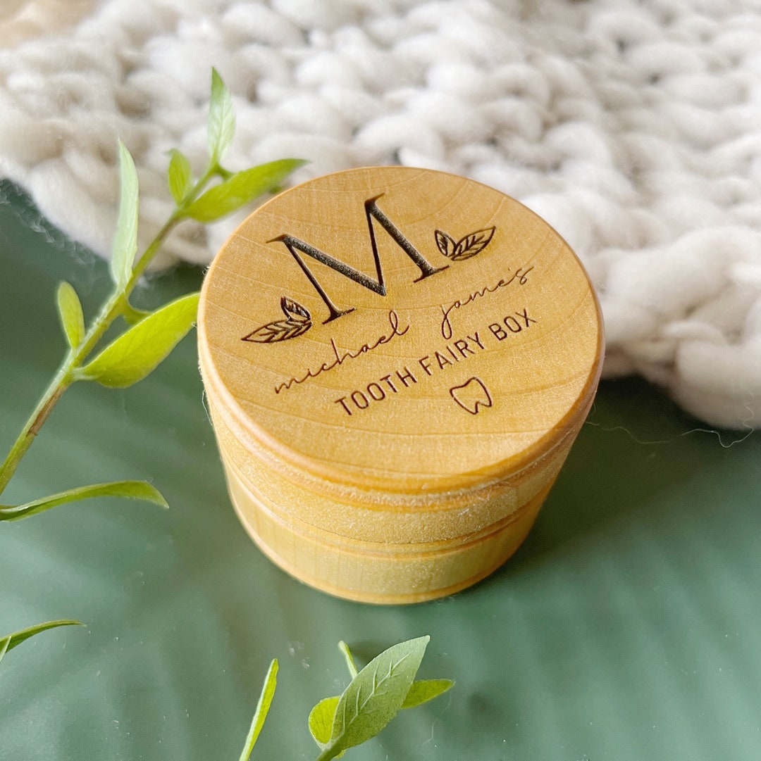 ENGRAVED Tooth Fairy Box. Personalized Tooth Fairy Box. First Birthday ...