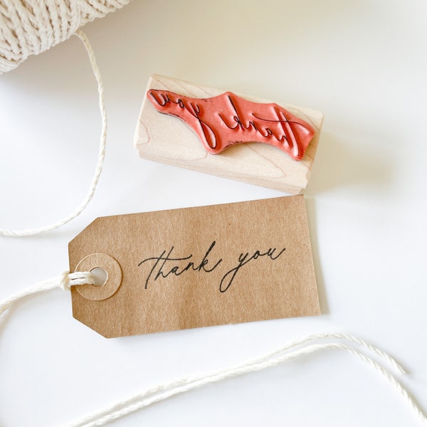 Thank You Stamp - Etsy