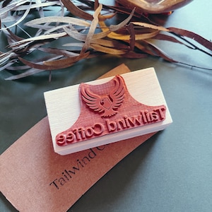 Custom Coffee Sleeve Stamp: Your Logo Branding Tool - Etsy