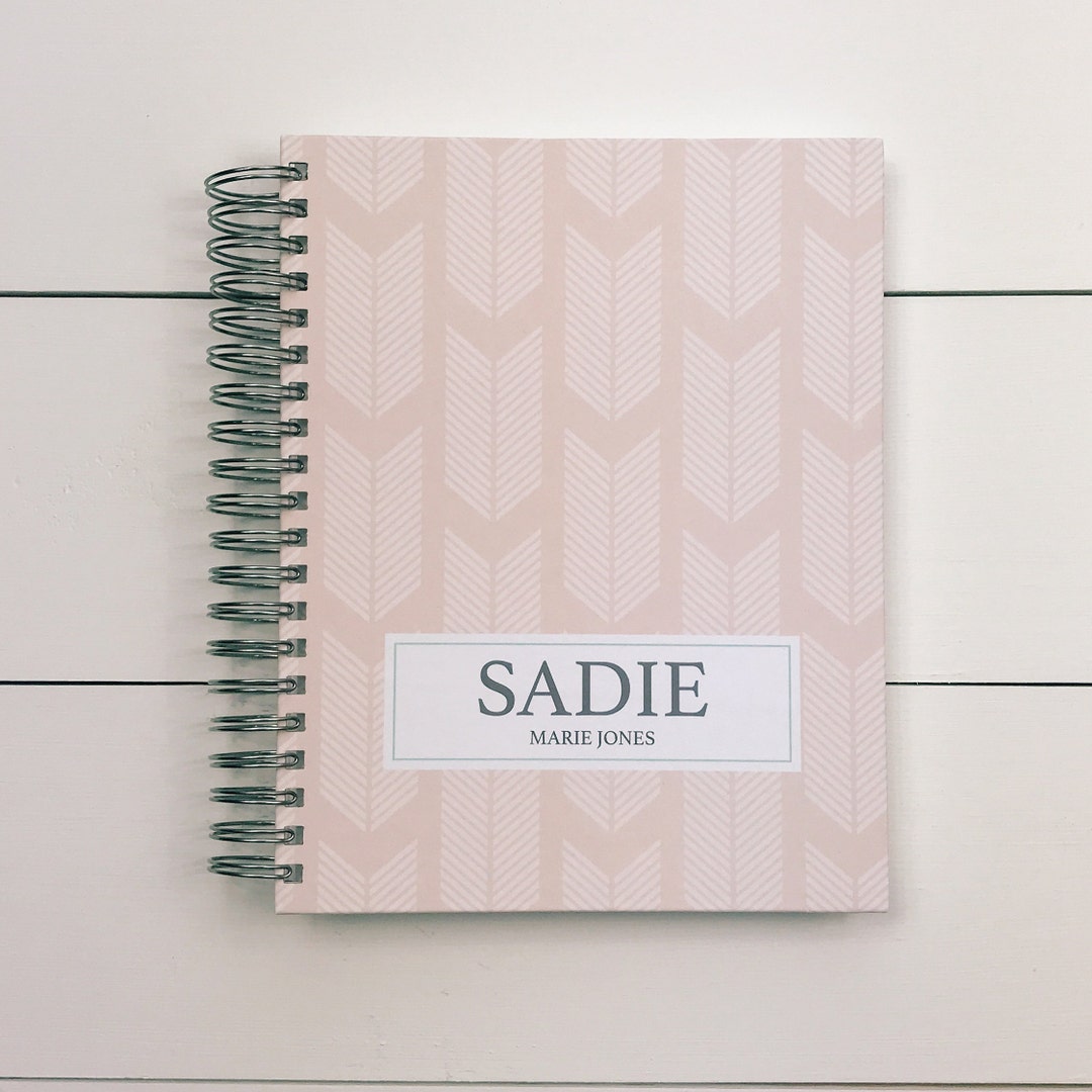 Baby Milestones Book. Baby Memory Album Book. Custom Baby Book. the ...