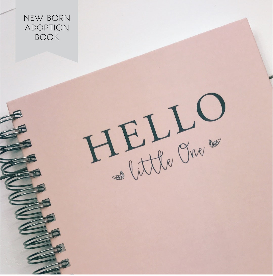 Adoption Memory Book. Baby Book for Adoption. Custom Baby Book. Modern ...