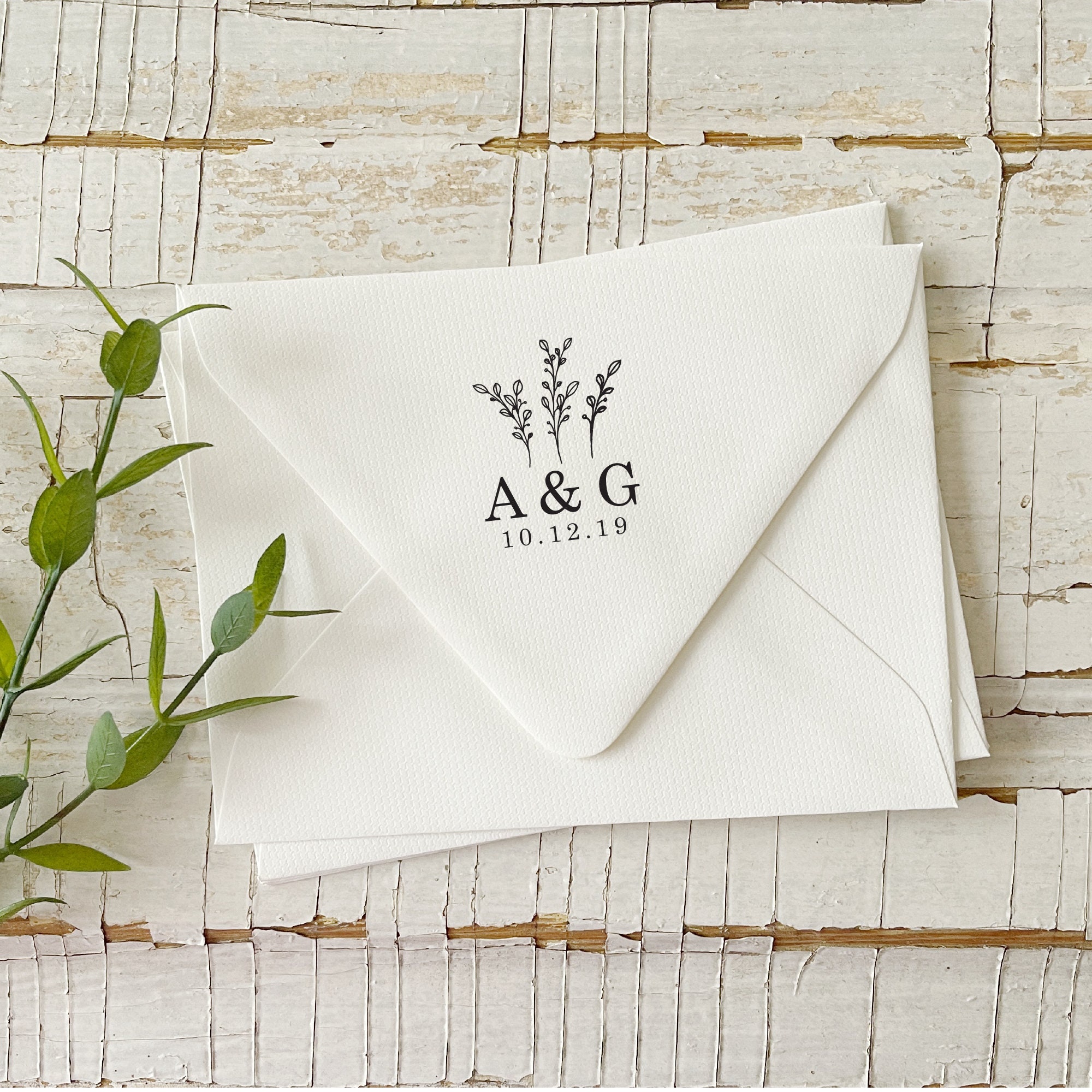 Custom Wedding Stamp. Wedding Rubber Stamp. Wedding Logo - Etsy