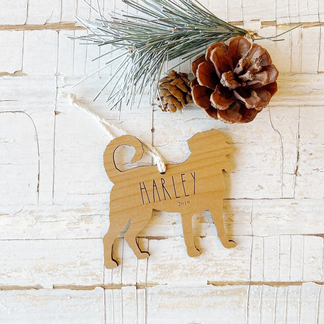 ENGRAVED Labradore Retriever Christmas Ornament. Personalized Dog ...