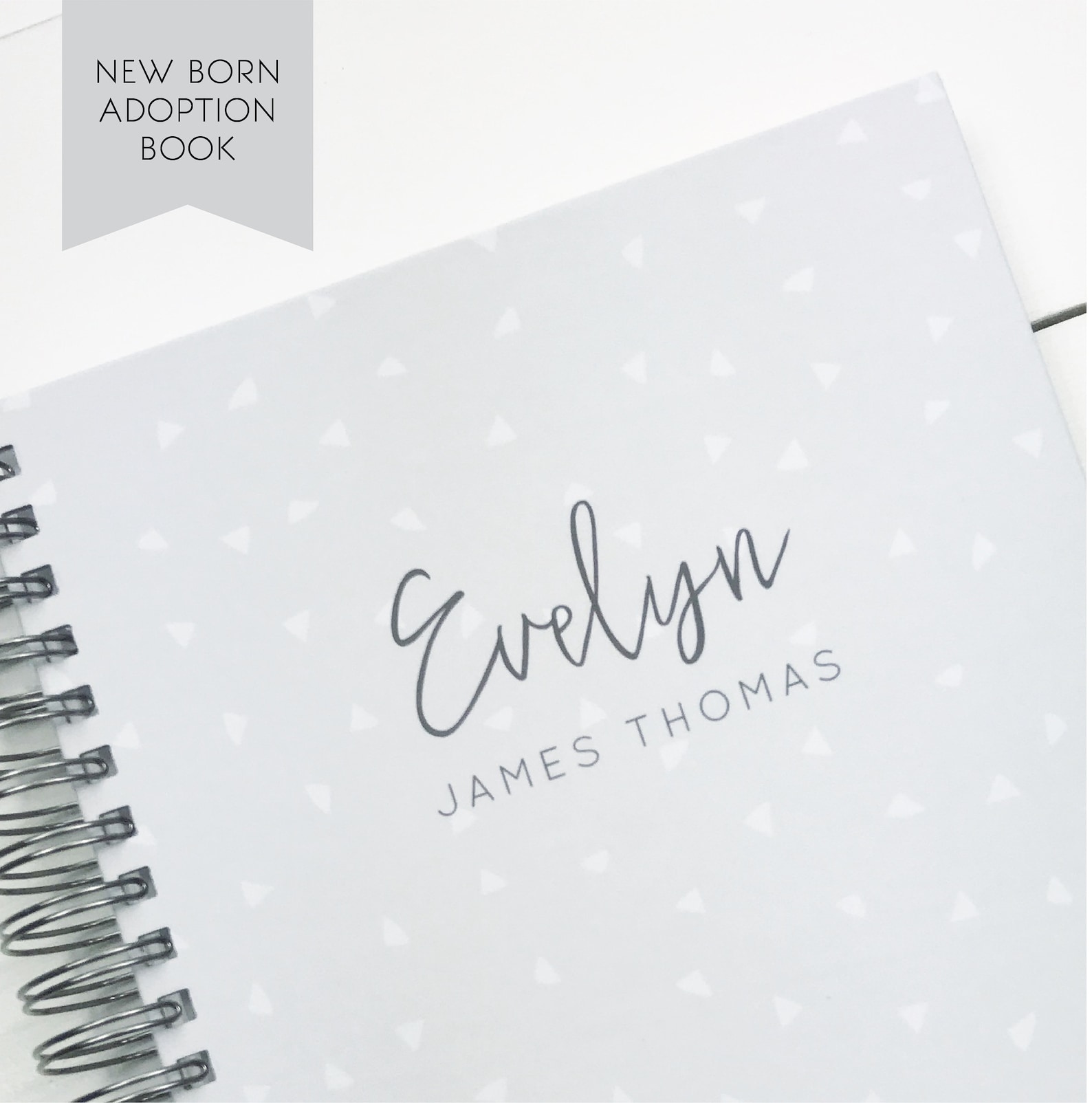 Custom Modern Baby Book. Adoption Baby Book. the First Year - Etsy