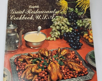 VTG Campbell's Great Restaurants Cookbook USA 1960s - Etsy