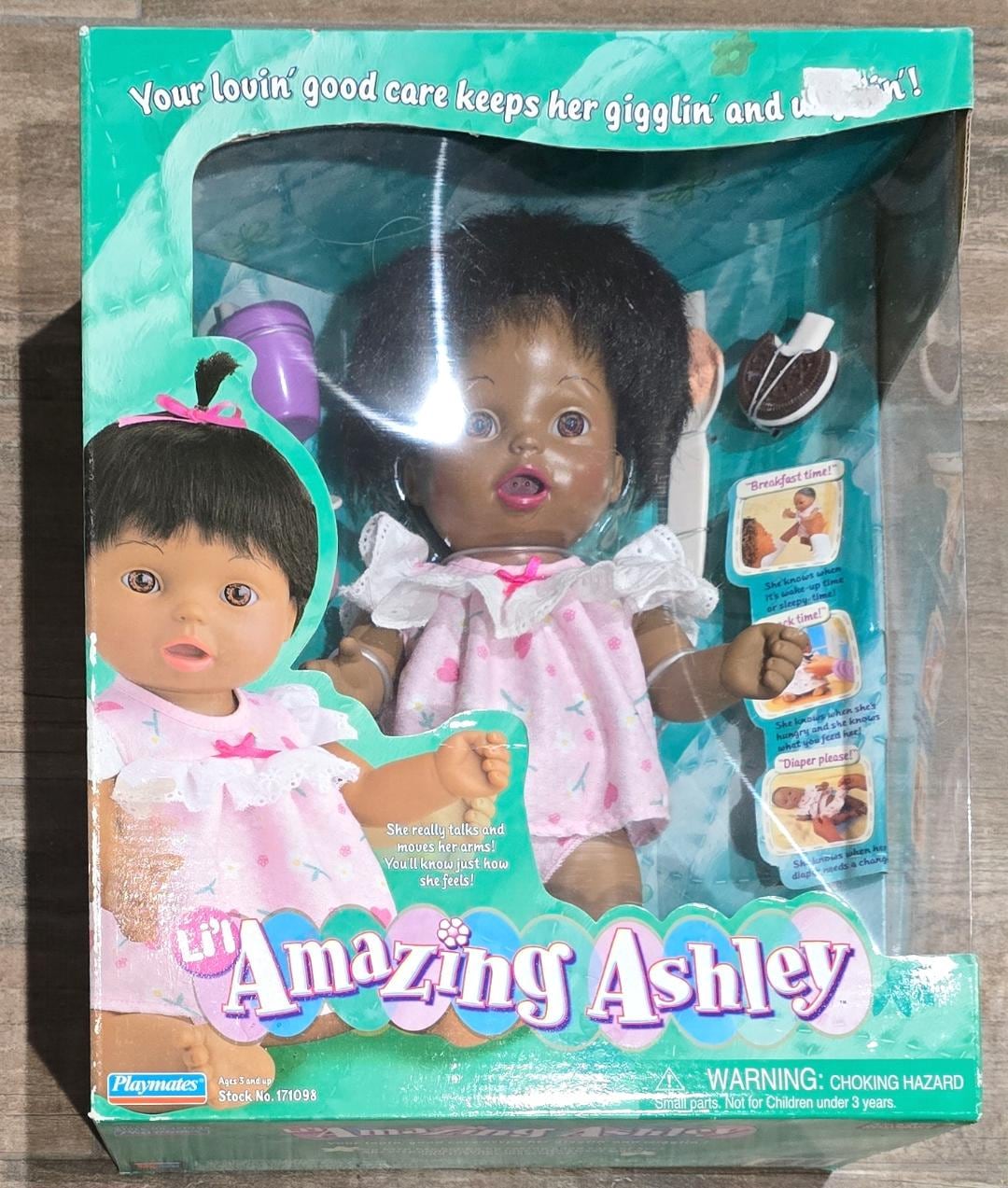 Lil Amazing Ashley Baby Doll - African American - Vintage 2001 - New ...