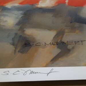 Flying Southwest - a Signed Print by S. C. Mummert From the Lipstick ...