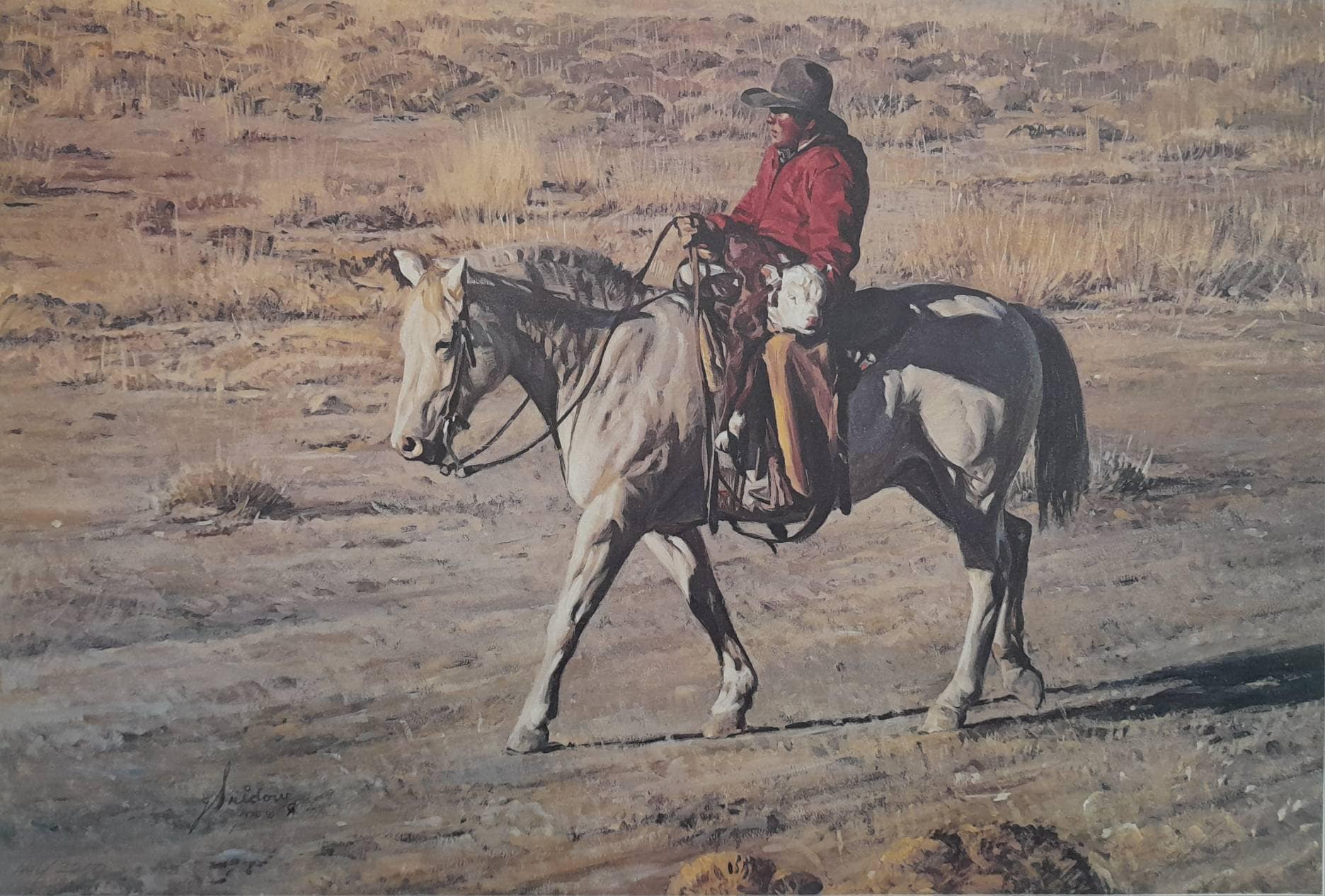 Gordon Snidow littlest Straggler Limited Edition Print Western Art ...