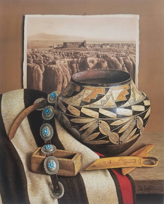 Acoma Signed and Numbered Limited Edition Print by William - Etsy