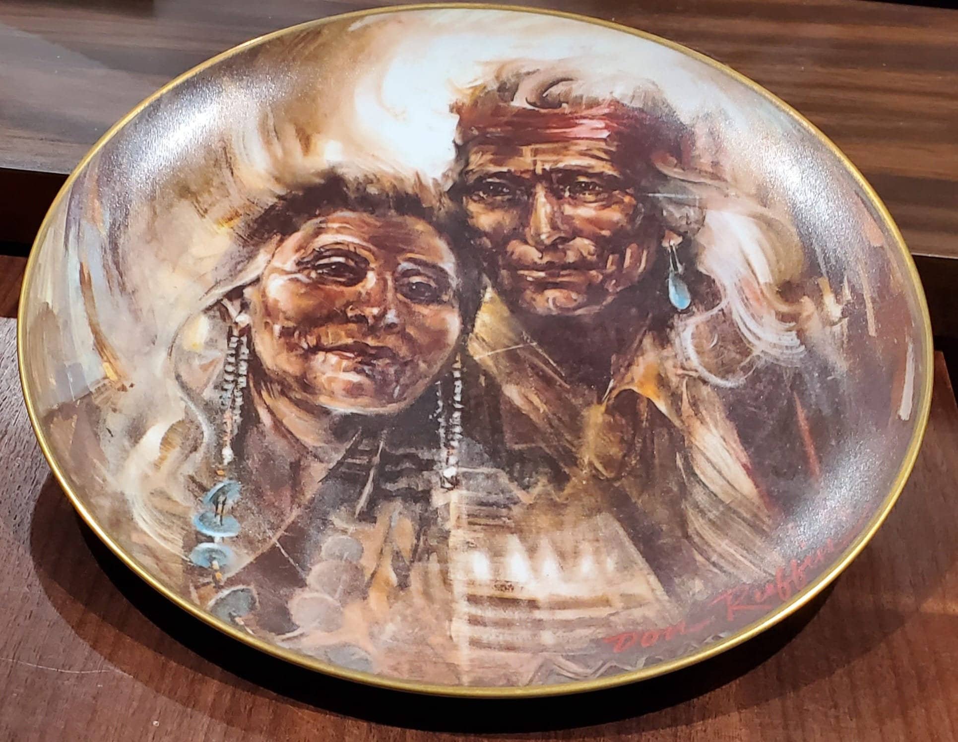 Through the Years Don Ruffin Collector Plate 1977 Fairmont Fine China ...