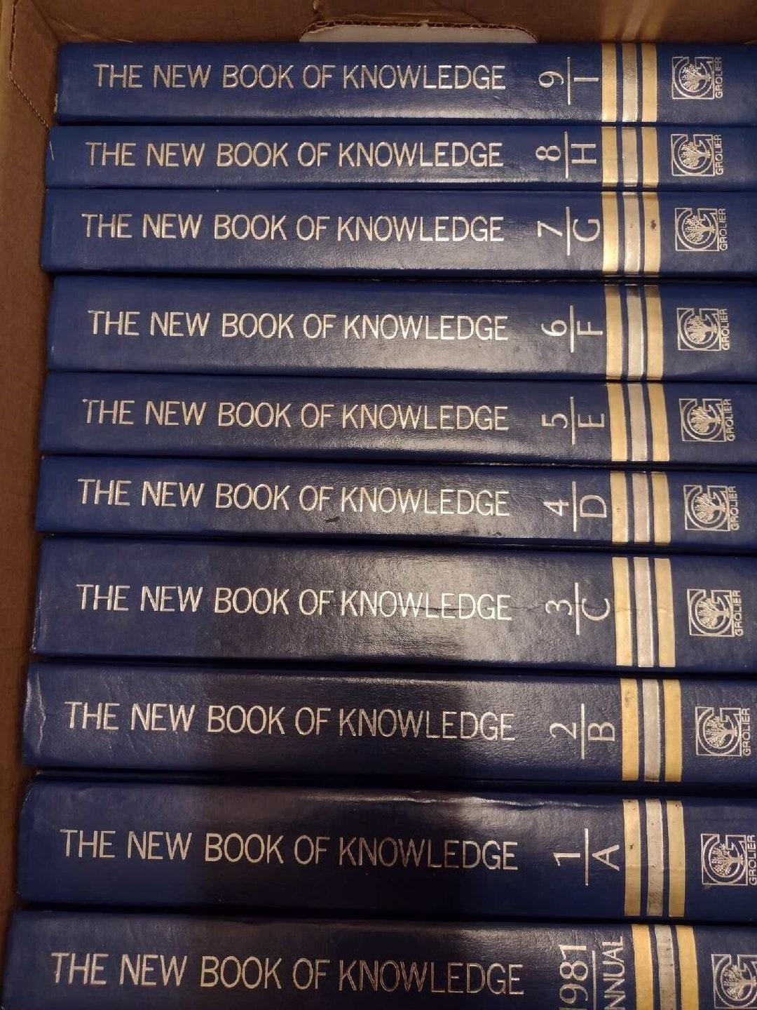 The New Book of Knowledge Published by Grolier 1981 FREE SHIPPING - Etsy
