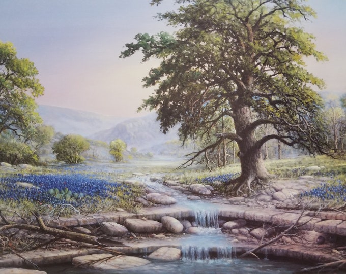 Double Falls - Signed Print by Jack Bryant - 18" X 27" - Etsy