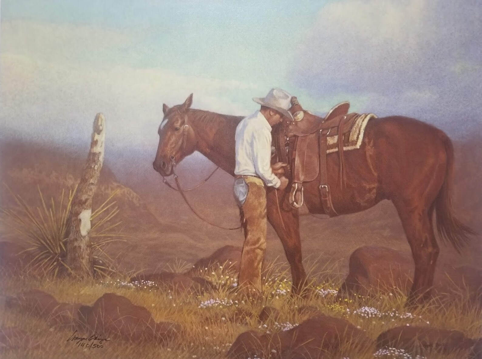 Wayne Baize "when Sunshine Prevails Over Mist" Limited Edition Print on ...