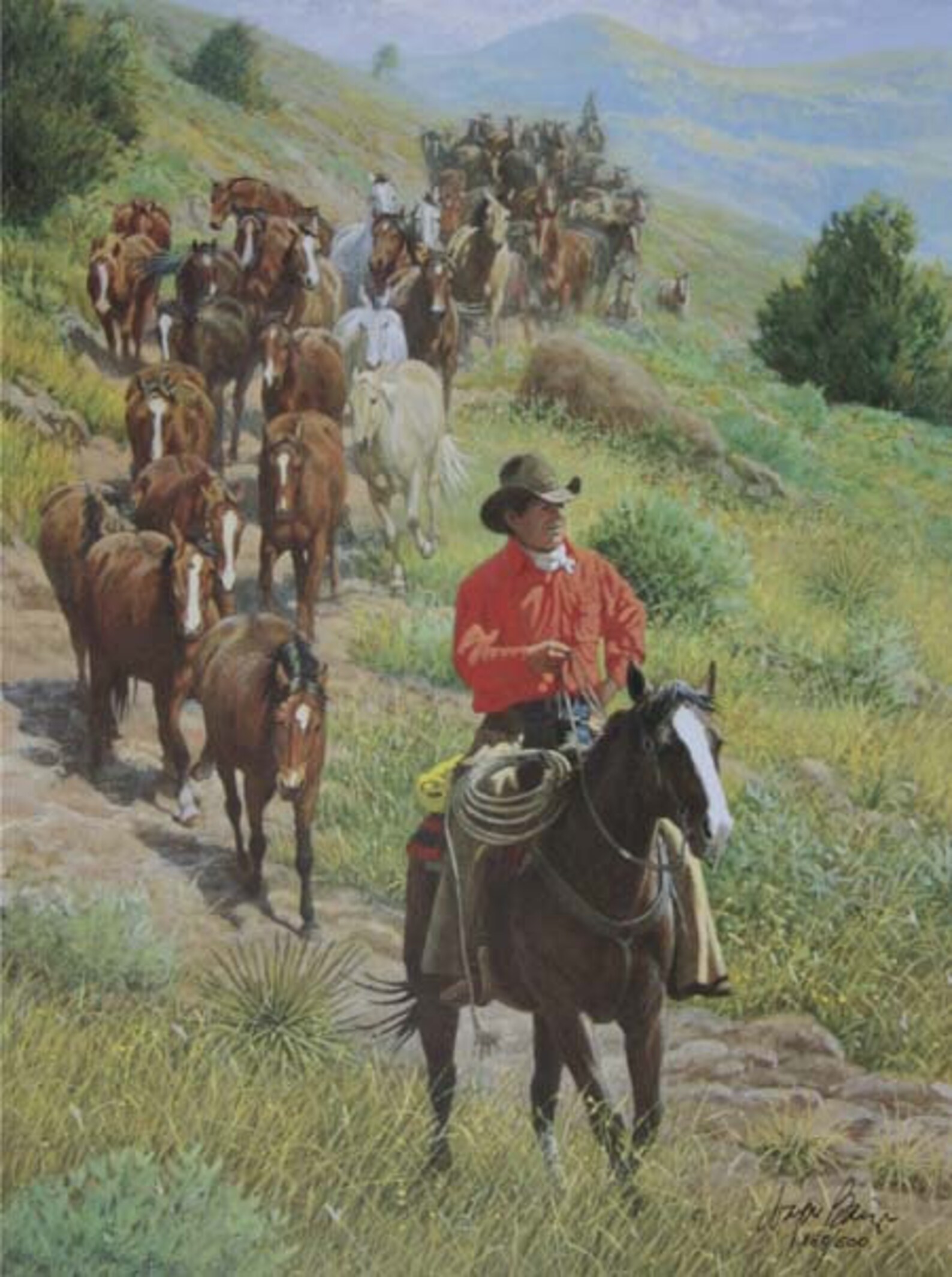 The Cowboy's Dream Set of 2 Limited Edition Prints by Wayne Baize Good ...