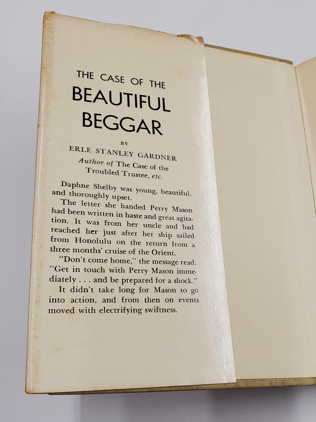 The Case of The Beautiful Beggar, A Vintage Perry Mason Mystery, by ...