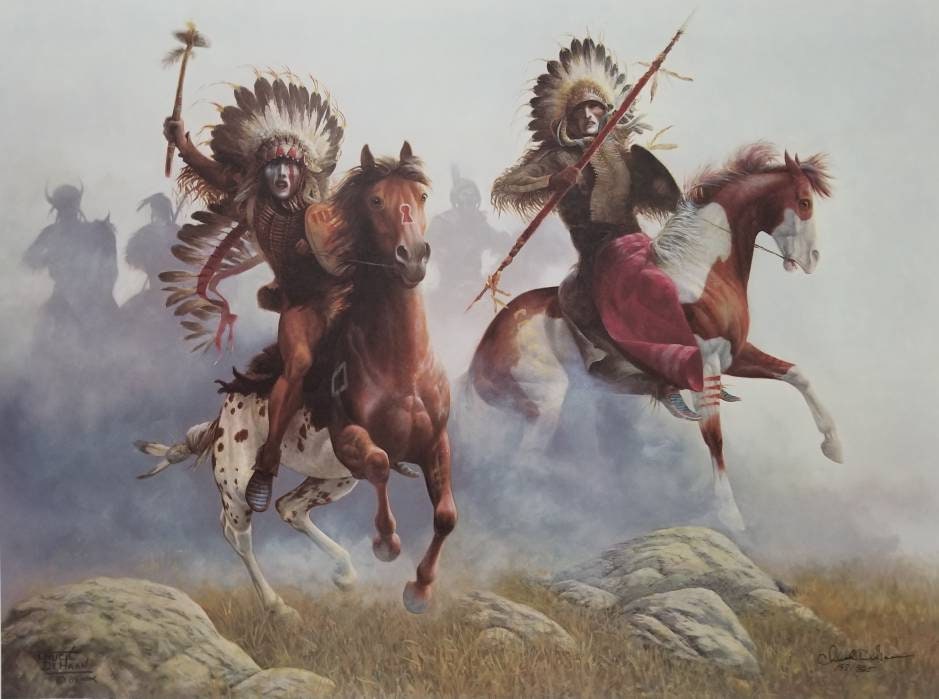 War Cry - Limited Edition Signed and Numbered Print by Chuck Dehaan ...