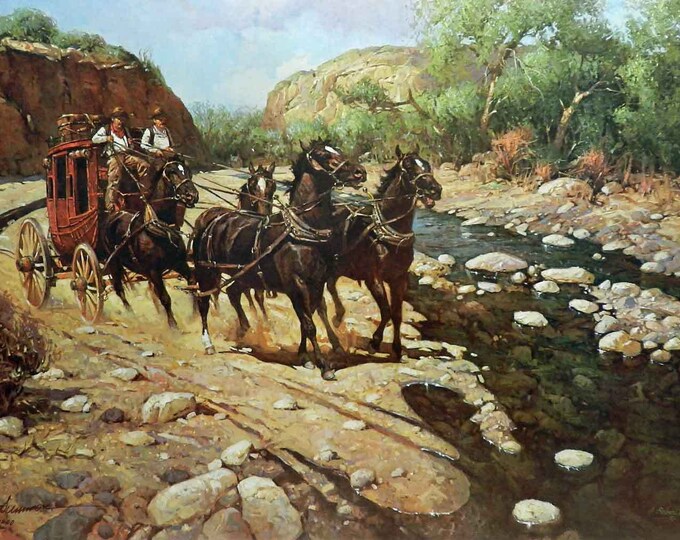 Overland Express - Signed and Numbered Limited Edition Print by Robert ...