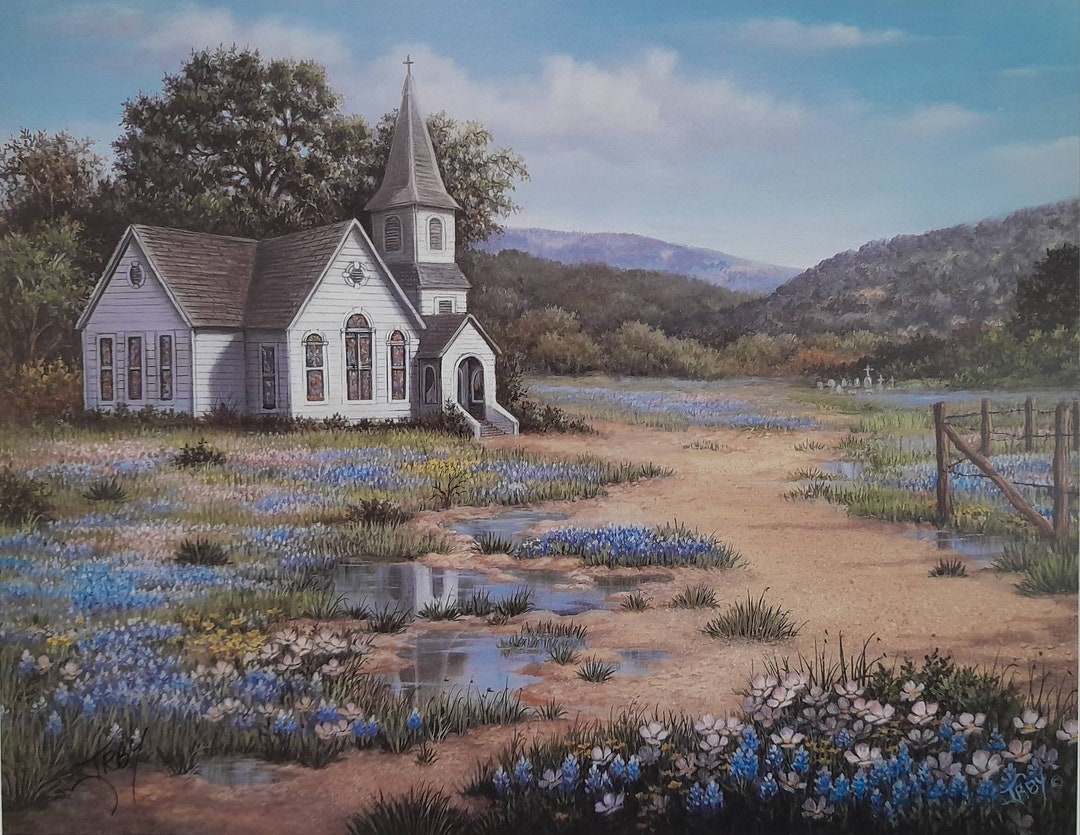 Ol' Time Religion Open Edition Print by Lovita Irby Signed - Etsy