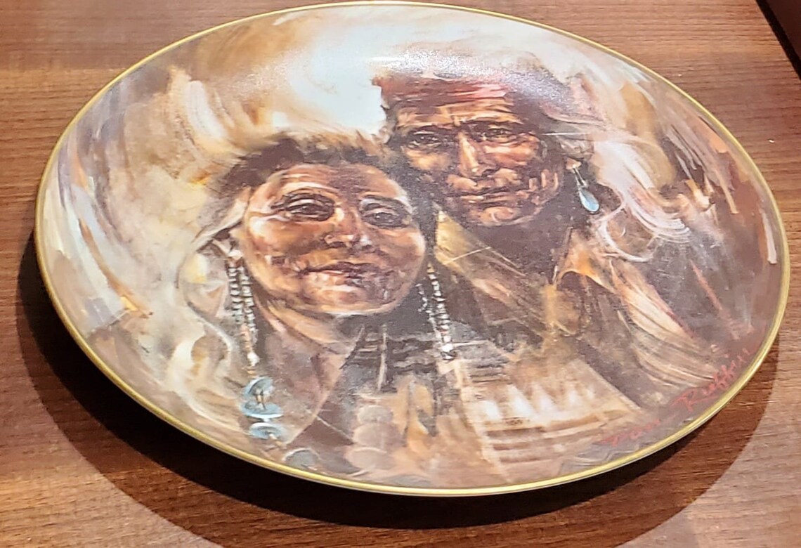 Through the Years Don Ruffin Collector Plate 1977 Fairmont Fine China ...