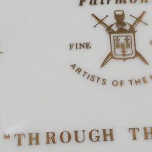 Through the Years Don Ruffin Collector Plate 1977 Fairmont Fine China ...