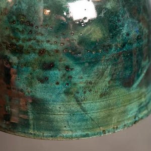 Custom Pendant Light, Raku Metallic Copper, Ceramic Lights, Kitchen ...