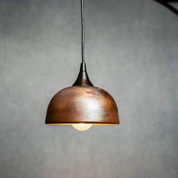 Clay Pendant Light - Etsy