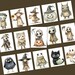 Charming Halloween Clipart Set 25 Spooky Cute Characters Instant ...