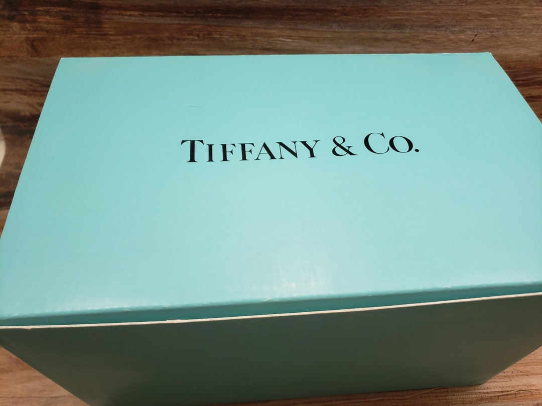 Vintage Empty Tiffany and Co, Box, 1990's Vintage Gift Box - Etsy