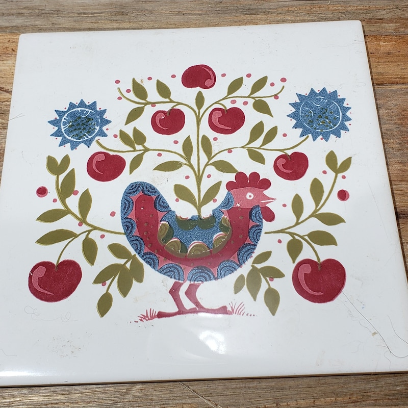 Rooster Tiles - Etsy